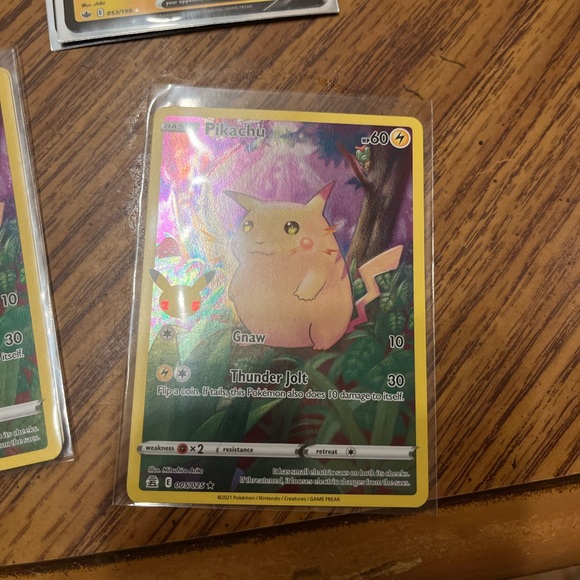 Pokemon | Games | Pikachu Full Art From Celebrations 05025 All Cards ...